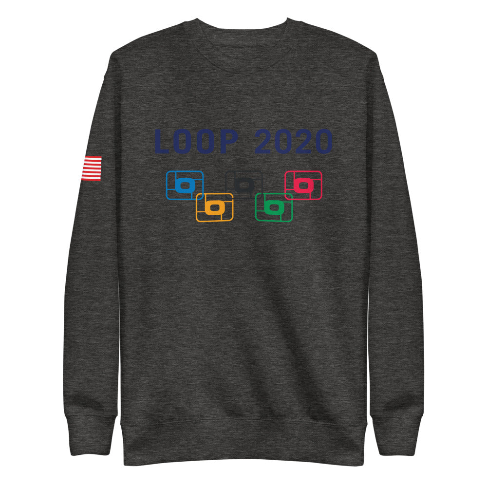 Olympic Loop Anniversary Fleece Pullover